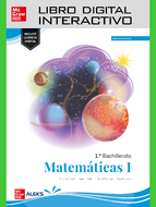 Matemáticas 1.º Bachillerato. Libro digital interactivo | Digital book | BlinkLearning