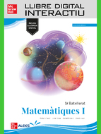 Matemàtiques 1r Batxillerat - Mediterrània. Llibre digital interactiu | Digital book | BlinkLearning