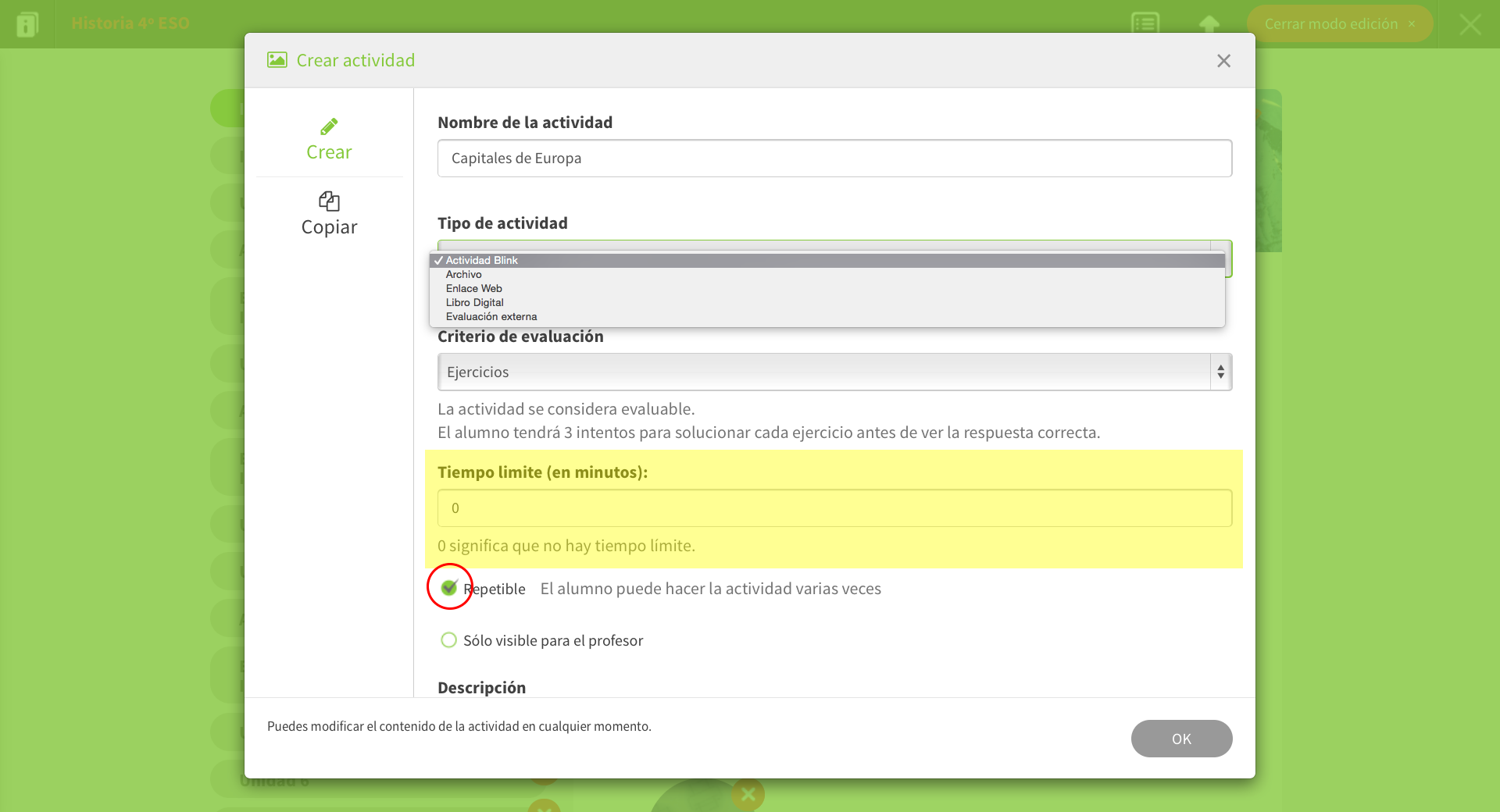 Blink Activity | BlinkLearning