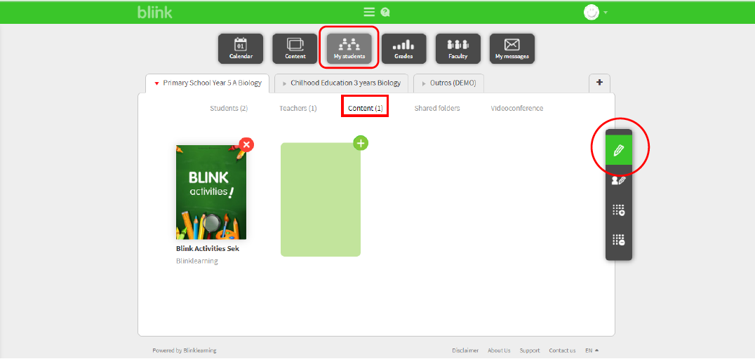 Blink Activity | BlinkLearning