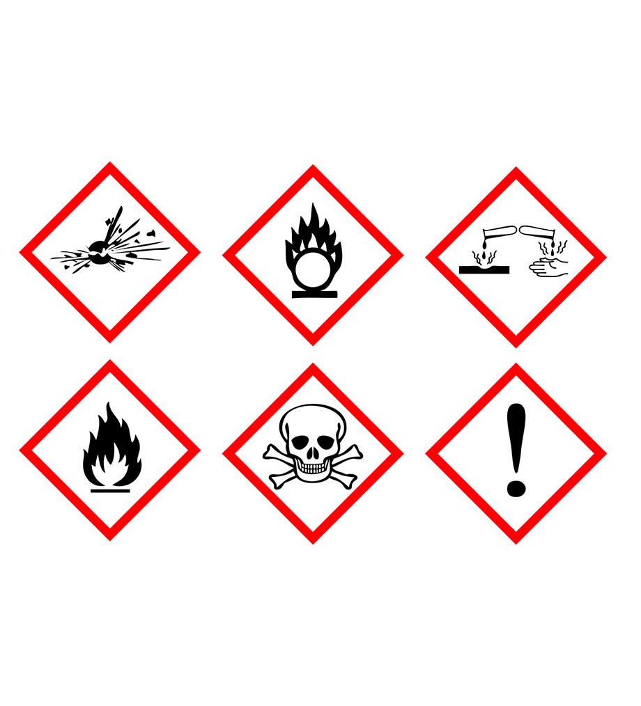 Chemistry Lab Safety Signs