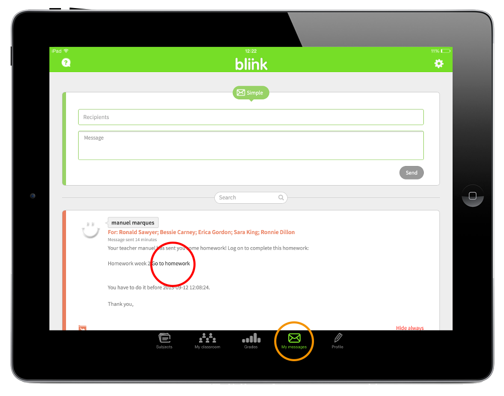 Blink Activity | BlinkLearning