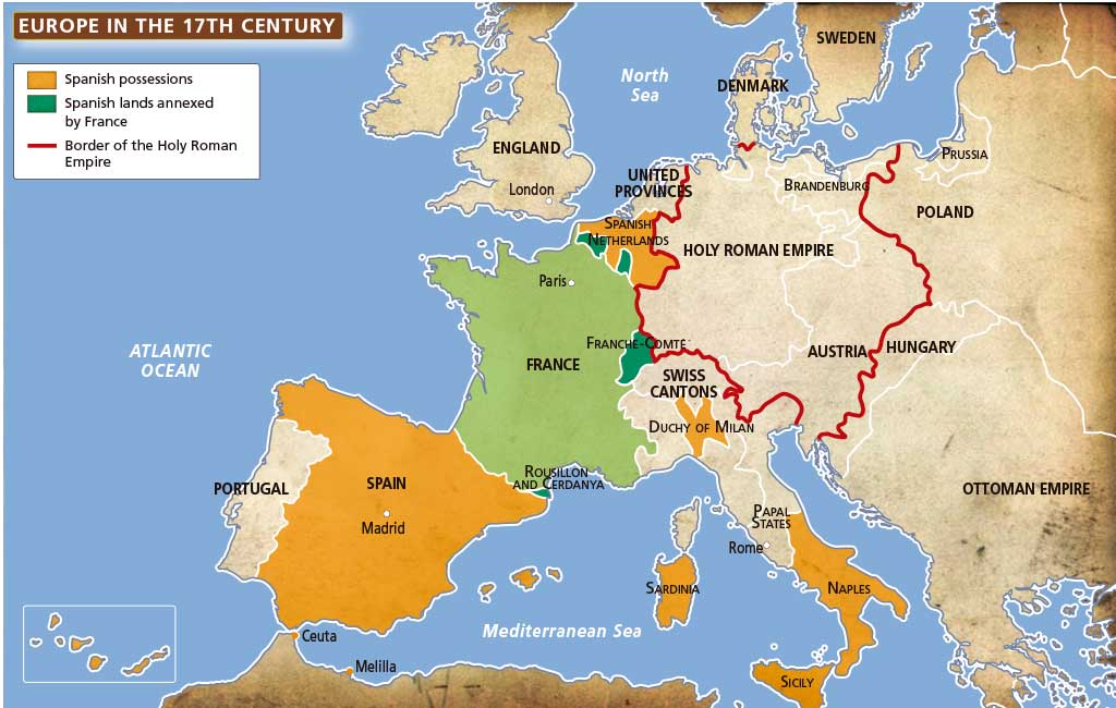 Absolute Monarchy Map