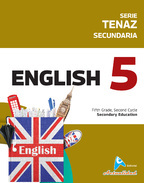 Book cover English 5 Media Serie Tenaz