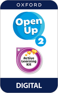 OPEN UP 2 Active Learning Kit | Digital book | BlinkLearning