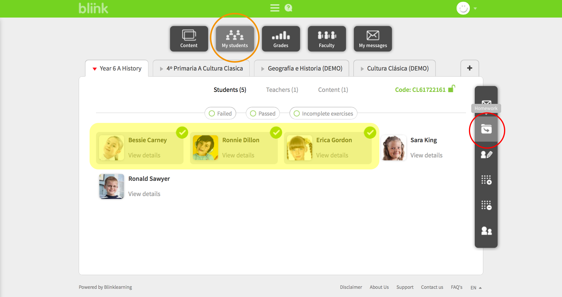 Blink Activity | BlinkLearning