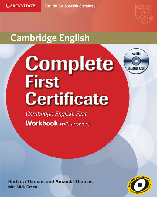 Complete First Certificate, Workbook (Enhanced PDF) | Digital book | BlinkLearning