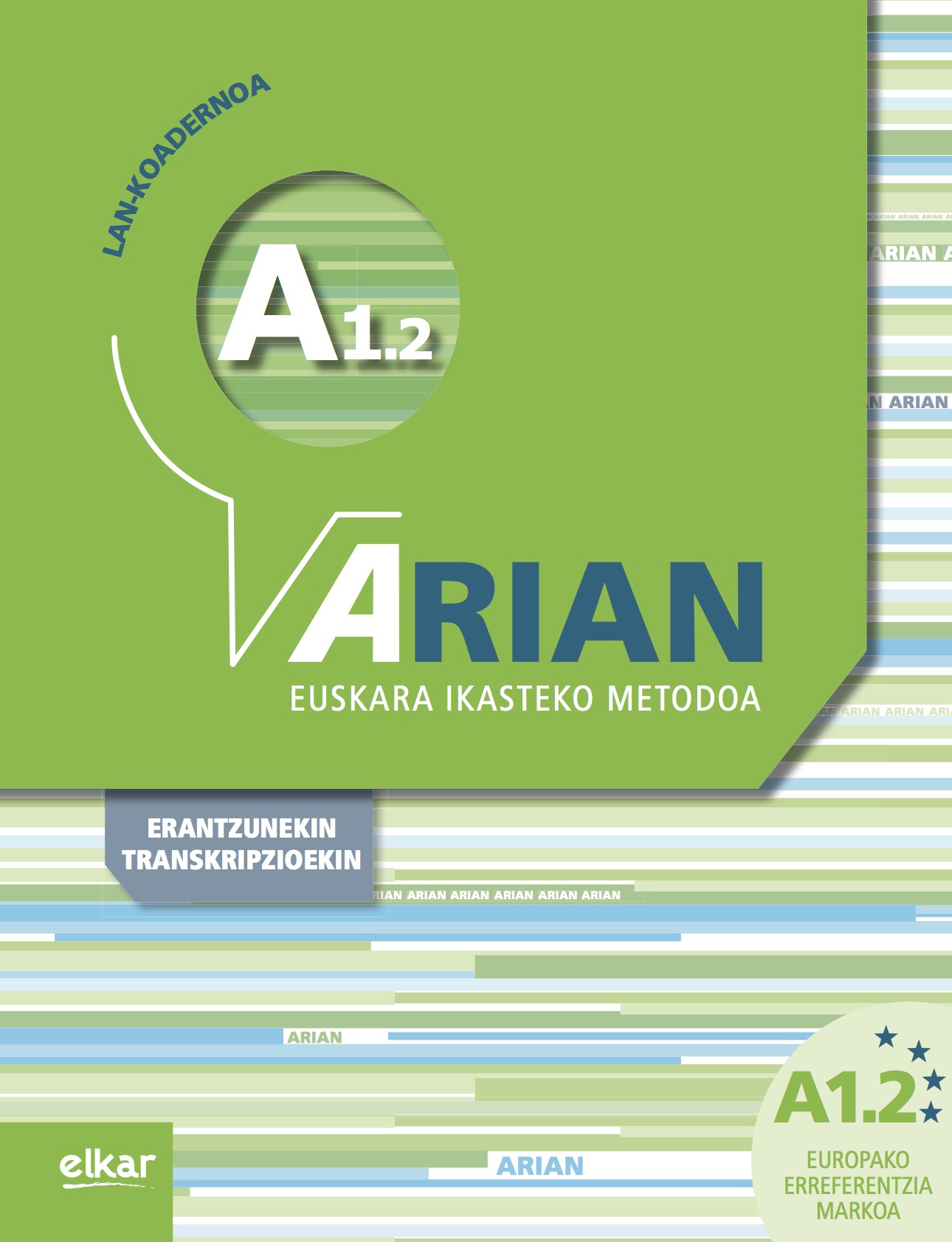 ARIAN A1.2 Lan-koadernoa | Digital book | BlinkLearning