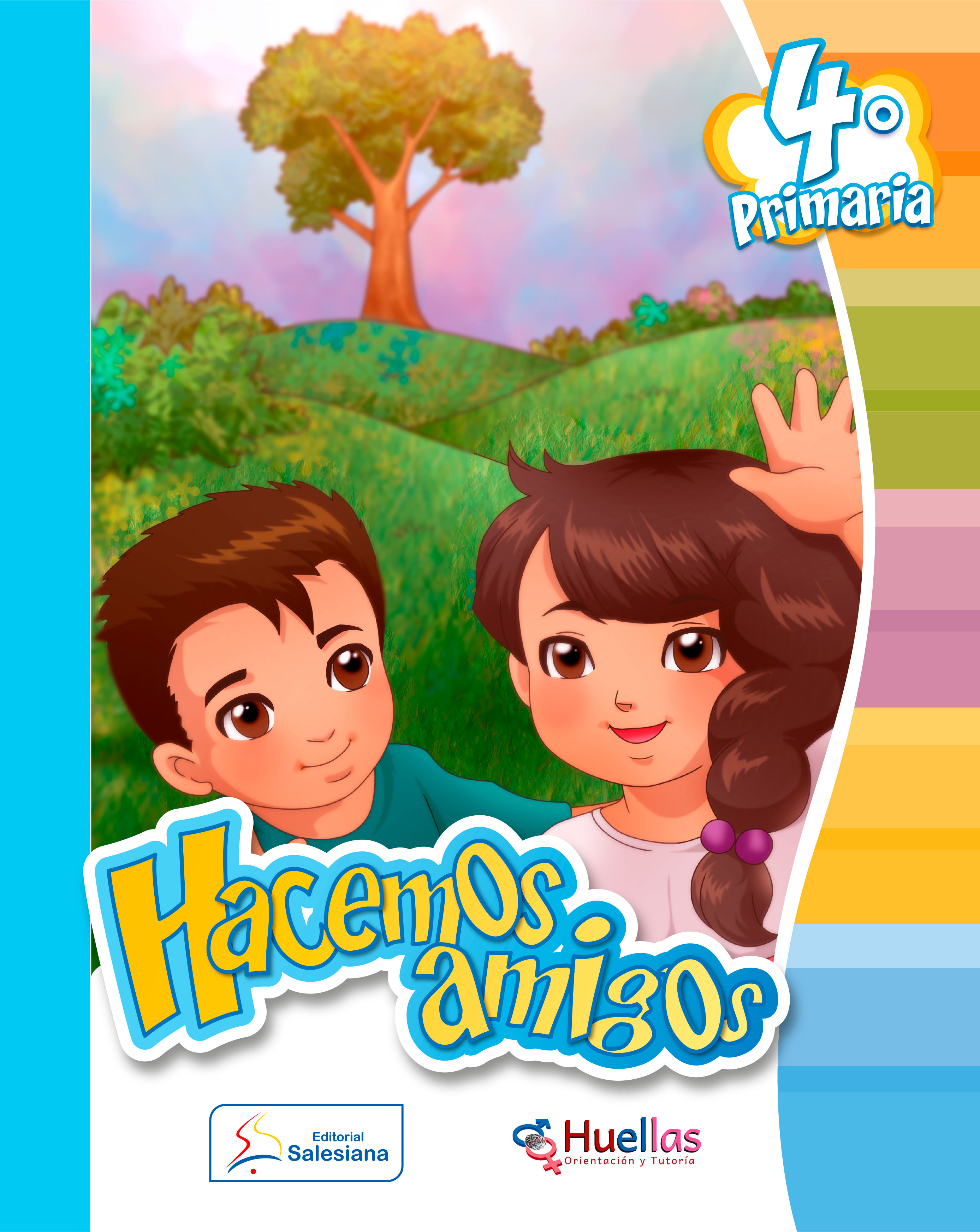 Hacemos amigos 4to primaria Huellas | Digital book | BlinkLearning