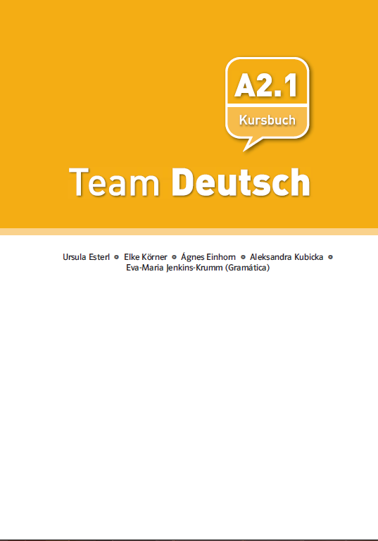 Team Deutsch A2.1 Kursbuch | Digital book | BlinkLearning