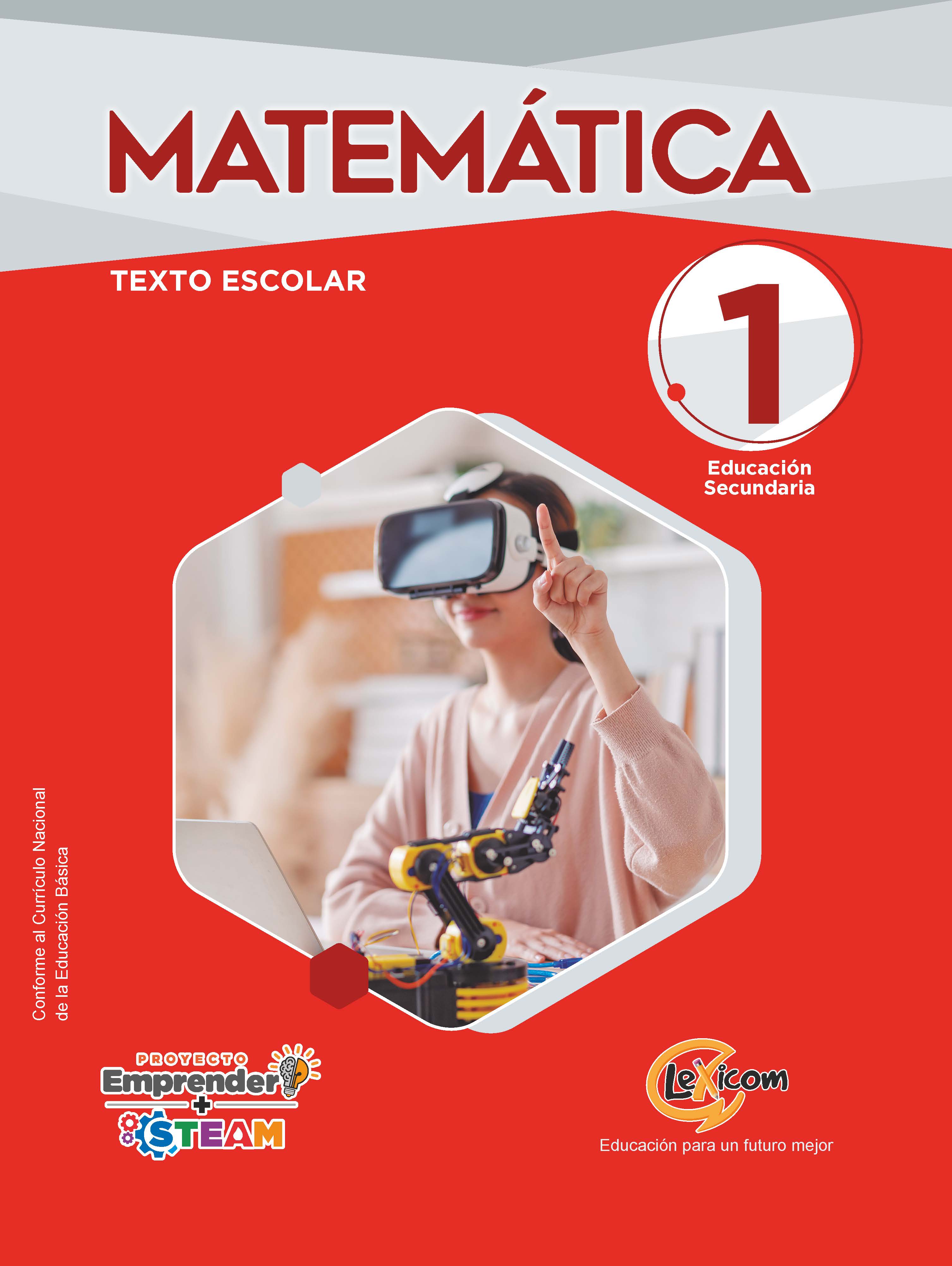 Matemática 1, educación secundaria | Digital book | BlinkLearning