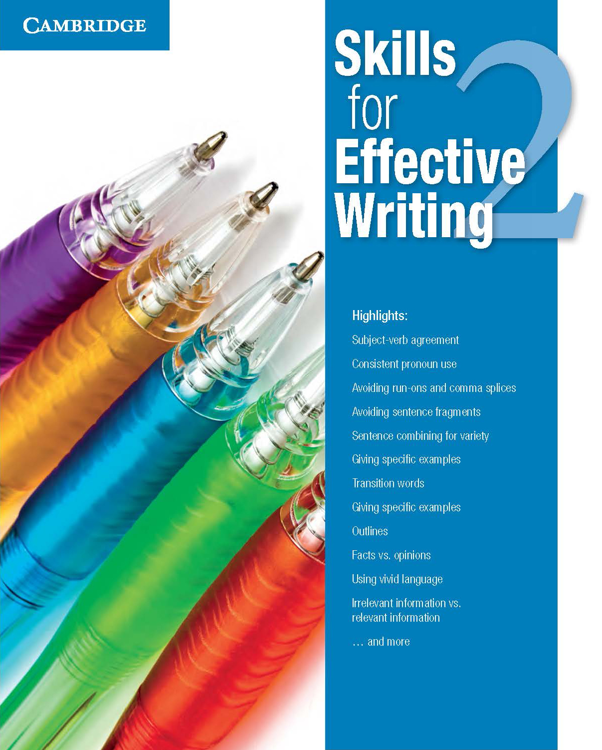 Skills for Effective Writing Level 2 | Digital book | BlinkLearning