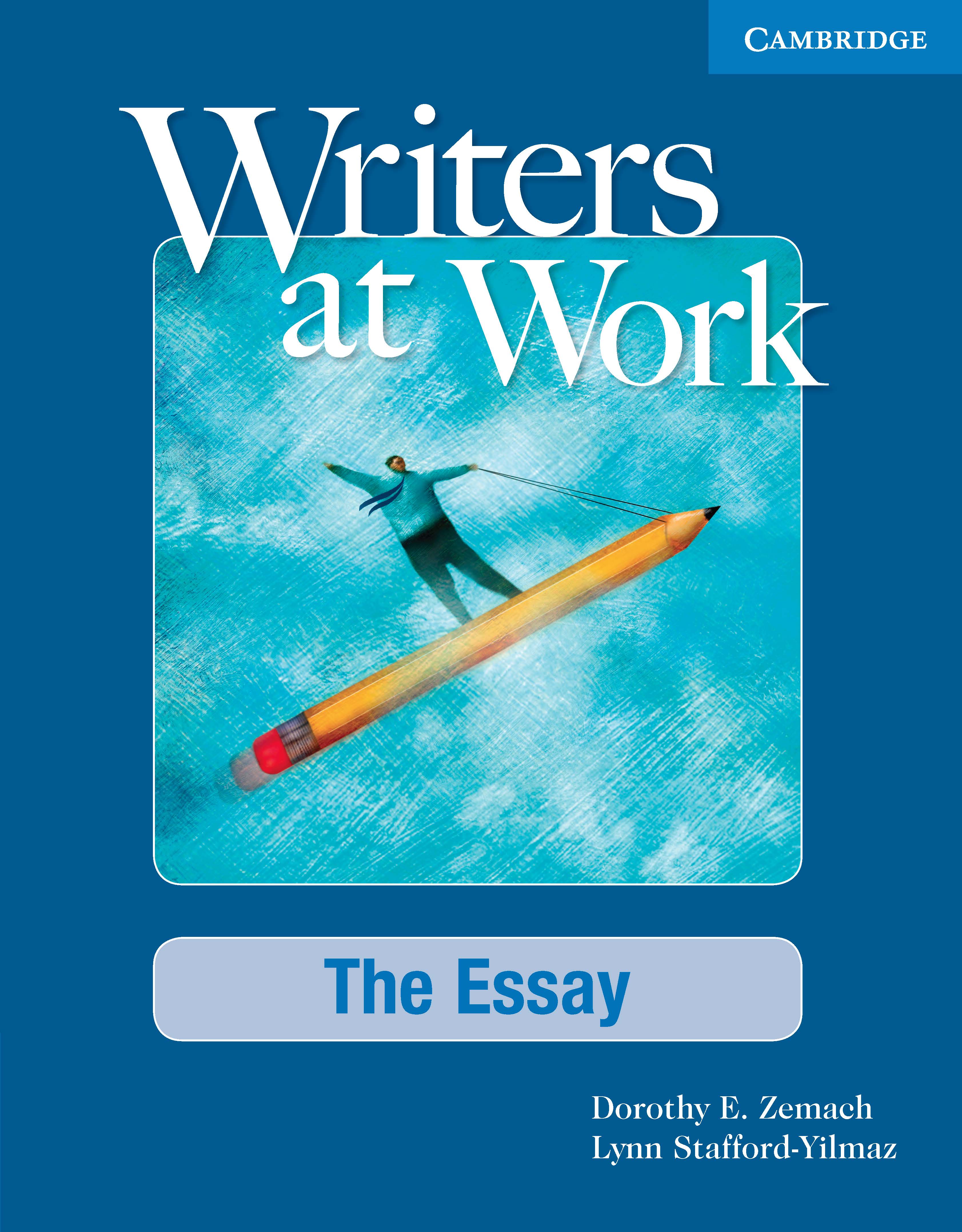 Writers at Work - The Essay | Digital book | BlinkLearning