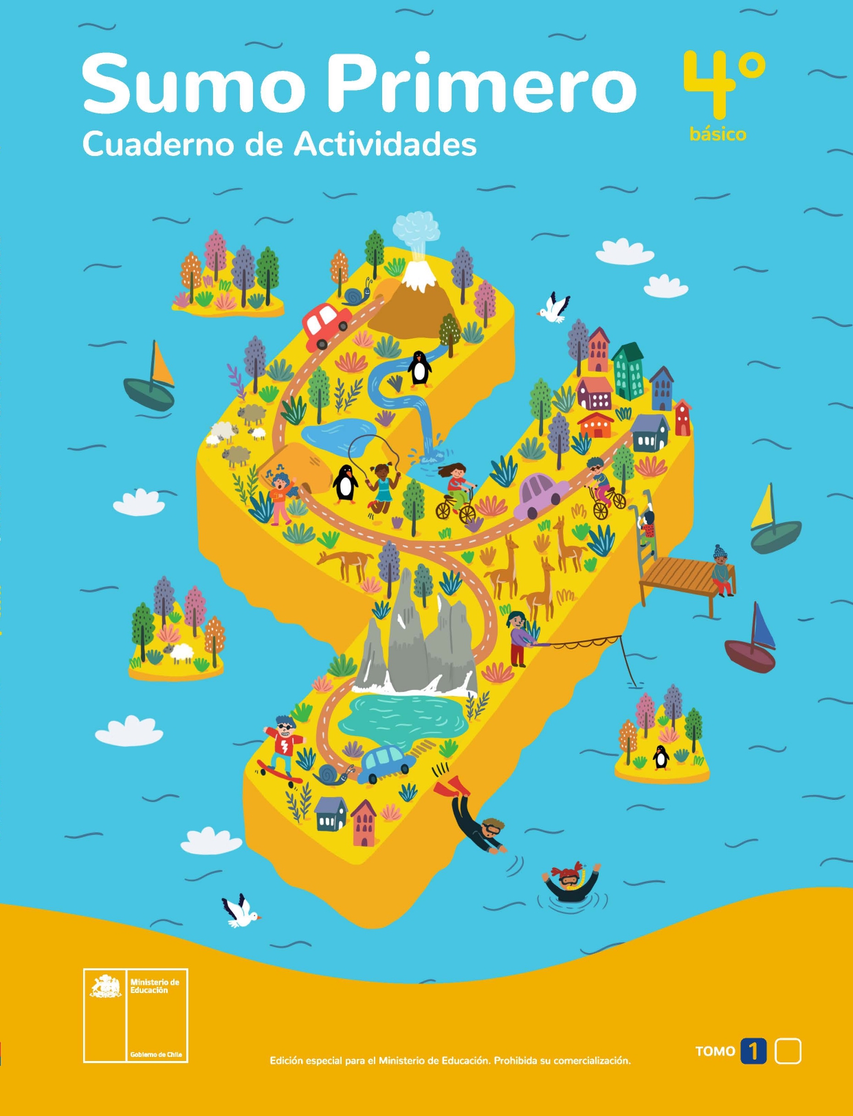 Sumo Primero 4º Básico Ministerio Texto y Cuaderno Alumno | Digital ...