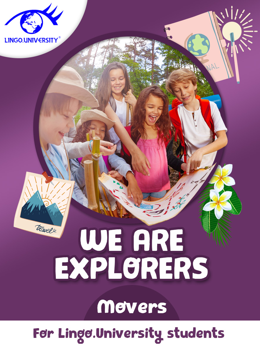 Movers (A1+) Lingo E:Book "We are Explorers" | Digital book | BlinkLearning