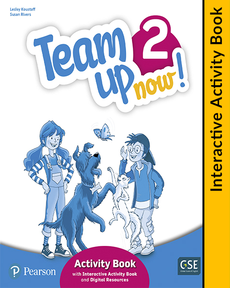 Team Up Now! 2 Interactive Activity Book | Digital book | BlinkLearning