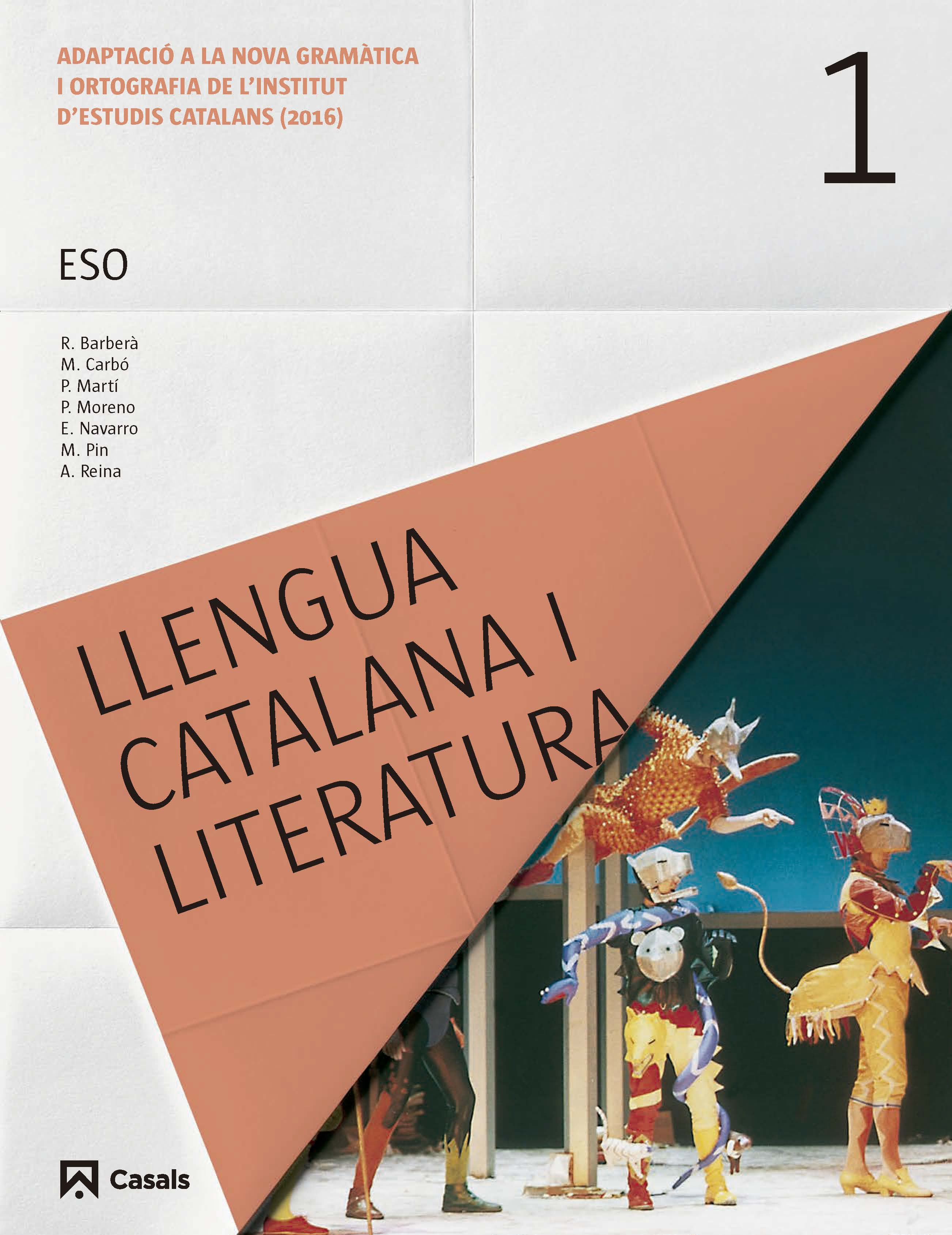 Llengua catalana i Literatura 1 ESO | Digital book | BlinkLearning