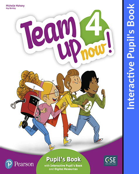 Team Up Now! 4 Interactive Pupil´s Book | Digital book | BlinkLearning