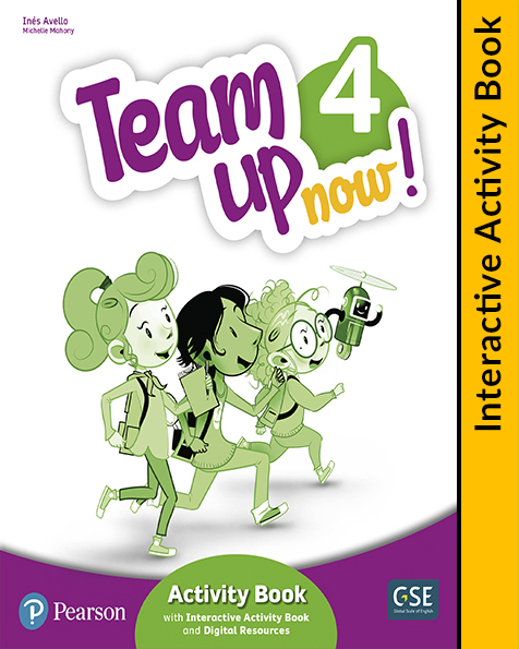 Team Up Now! 4 Interactive Activity Book | Digital book | BlinkLearning