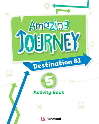Amazing Journey Destination B1 Interactive Activity Book 5 | Digital book | BlinkLearning
