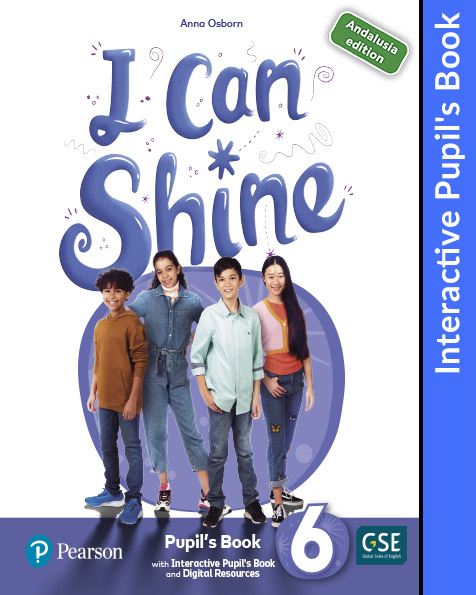 I Can Shine Andalusia 6 Interactive Pupil´s Book | Digital book | BlinkLearning