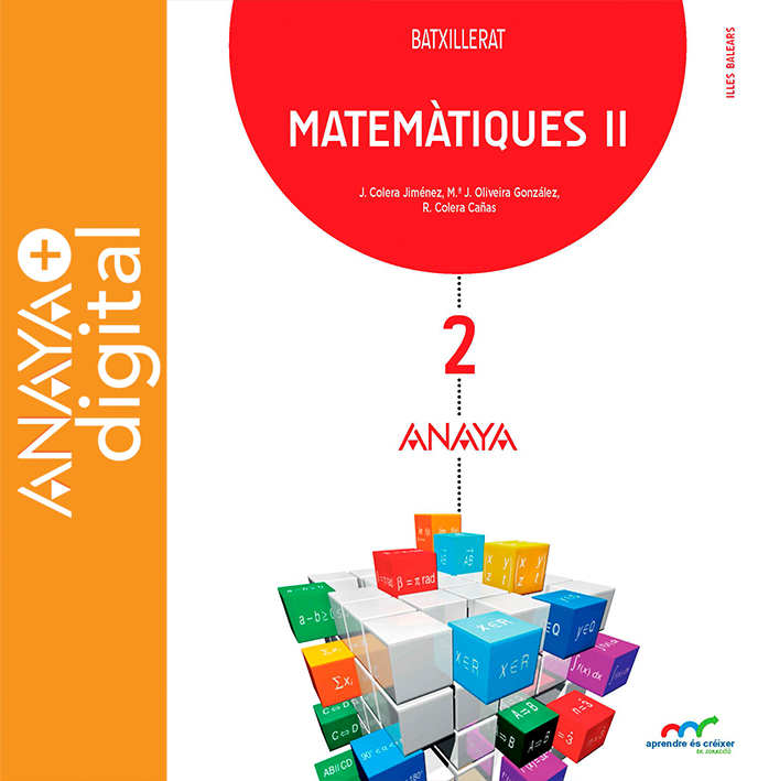 Matemàtiques II. Batxillerat. Anaya + digital | Digital book | BlinkLearning